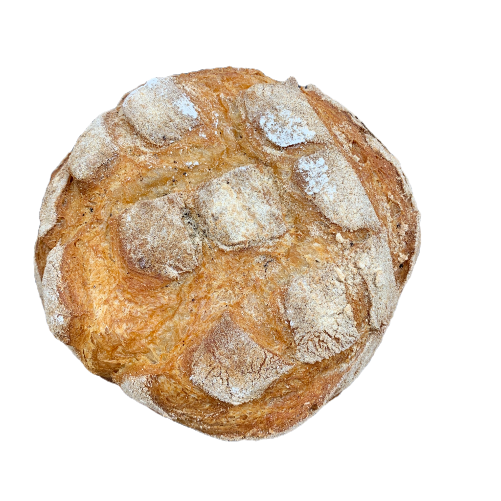 PAN REDONDO CON TRIGO SARRACENO 350G – Món Celíac